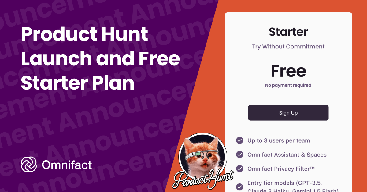 Omnifact Launches on Product Hunt with Free Starter Plan | Omnifact